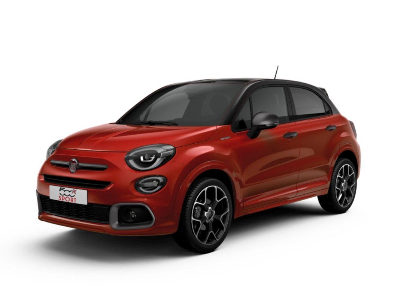 Fiat 500X 1.3 150 DCT Sport LED Nav Kam 19Z Keyl PDC Leasing | gute-rate.de