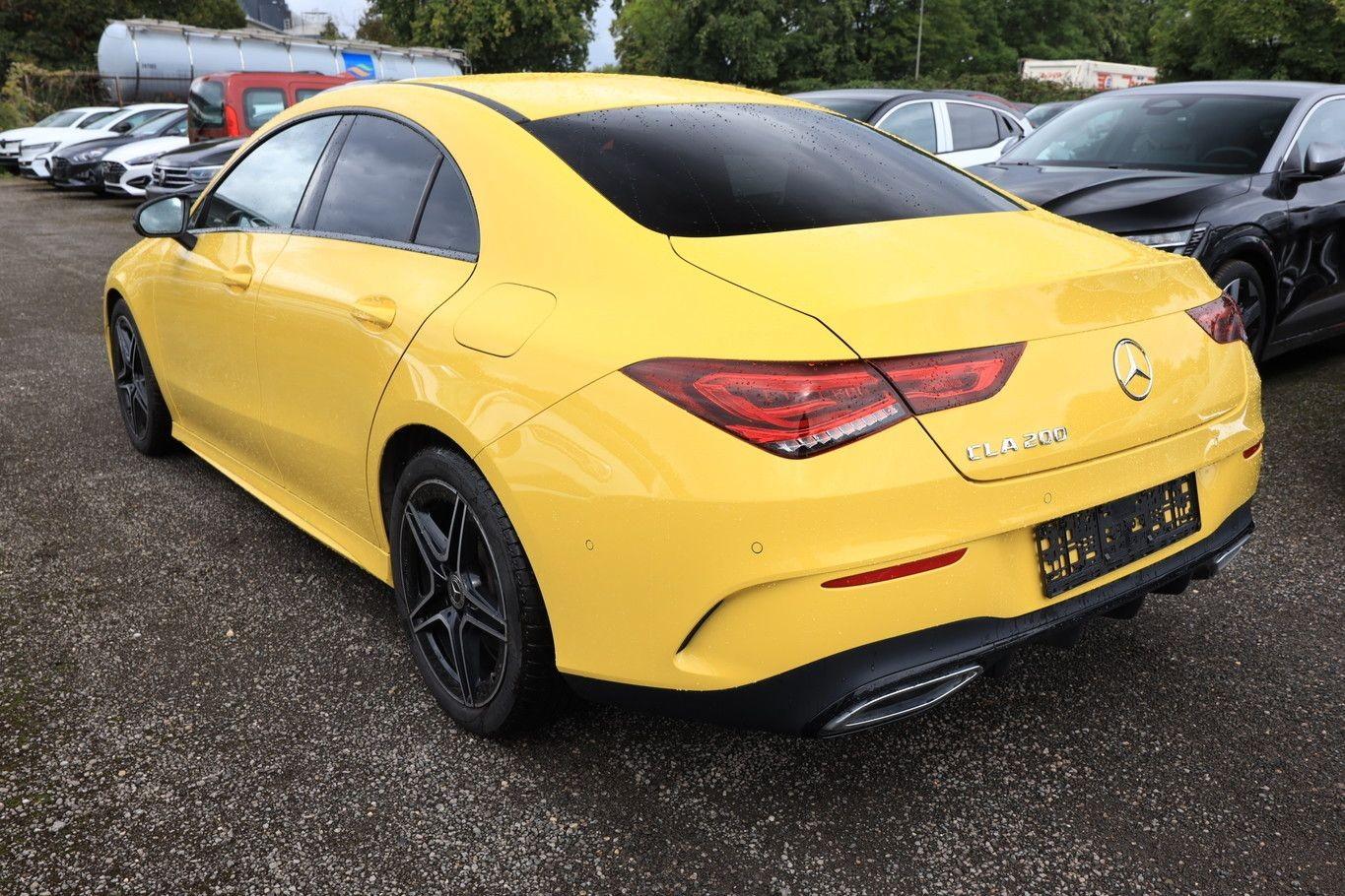 Mercedes-Benz CLA 200 DCT AMG Line LED Nav ParkP SHZ Night 18Z Leasing ...