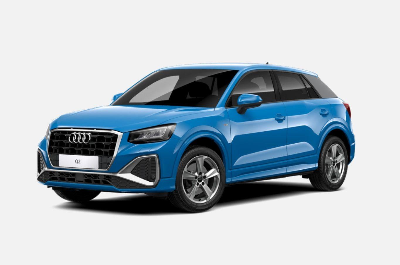 Audi Q2 35 TDI 150 S Tronic Line LED Nav+ Kam ACC Leasing | gute-rate.de